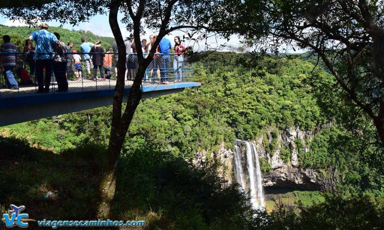 Parque do Caracol - Principal atração de Canela - Viagens e Caminhos