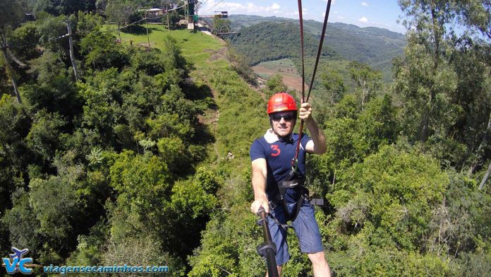 Parque de Aventuras Gasper - Bento Gonçalves - Viagens e Caminhos