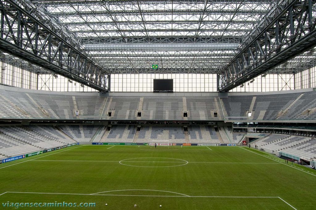 Tour Arena da Baixada - Estádio do Atlético Paranaense - Viagens e Caminhos