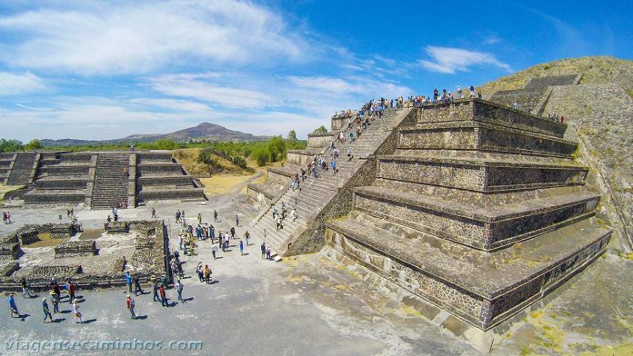Pirâmides de Teotihuacán - México - Viagens e Caminhos
