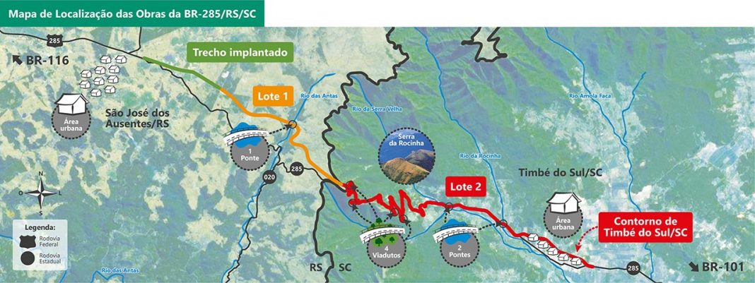 Serra da Rocinha - BR-285 - Viagens e Caminhos