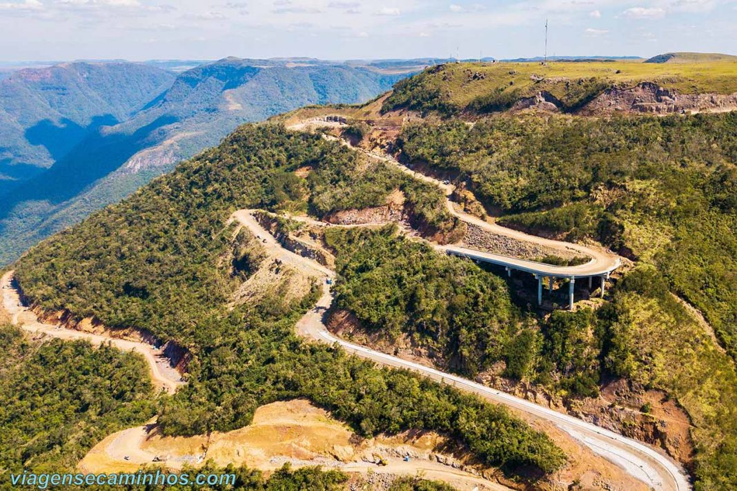 Serra da Rocinha - BR-285 - Viagens e Caminhos