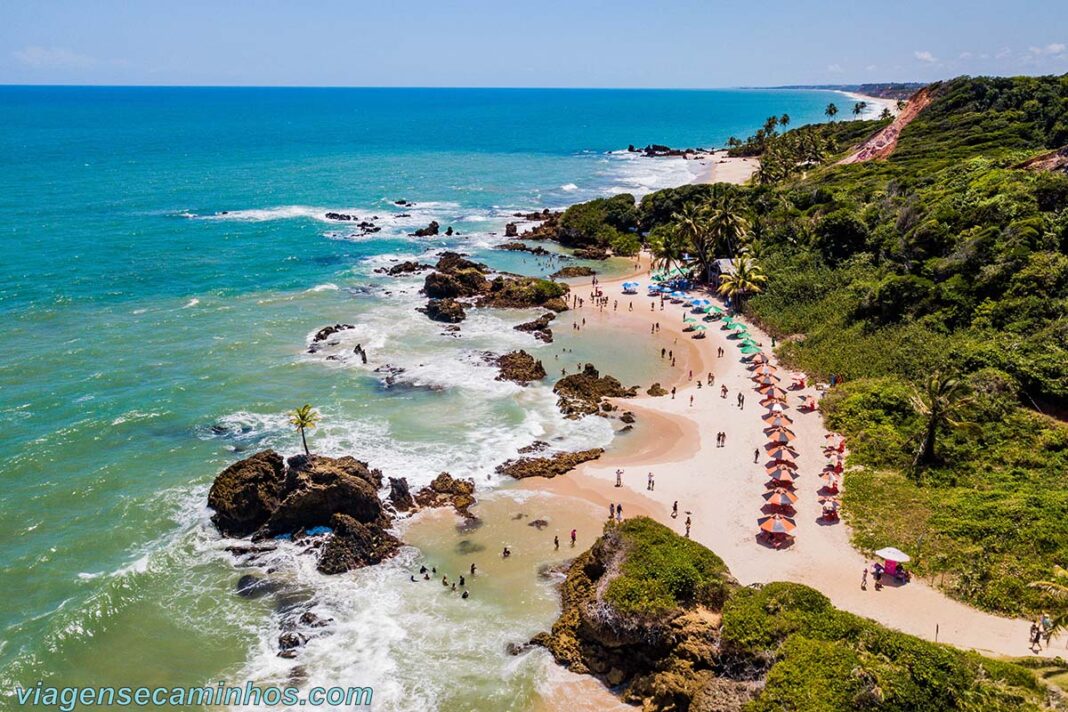 Praia de Tambaba e Praias de Conde PB - Viagens e Caminhos